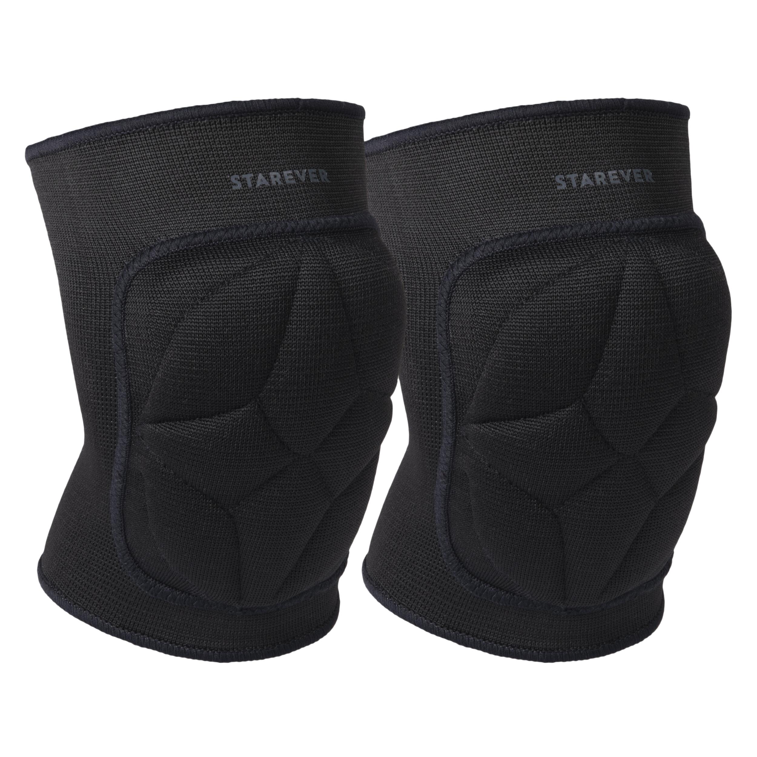 Rodilleras de protección de danza negras para adultos y niños - Decathlon