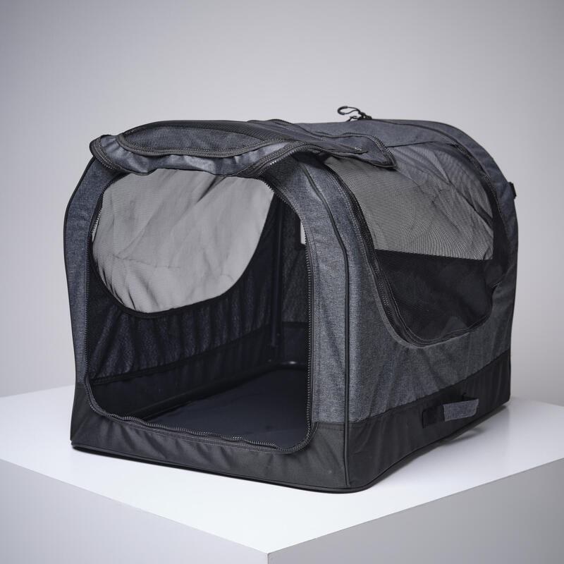 Kutyaszállító box, összehajtható SOLOGNAC - Decathlon