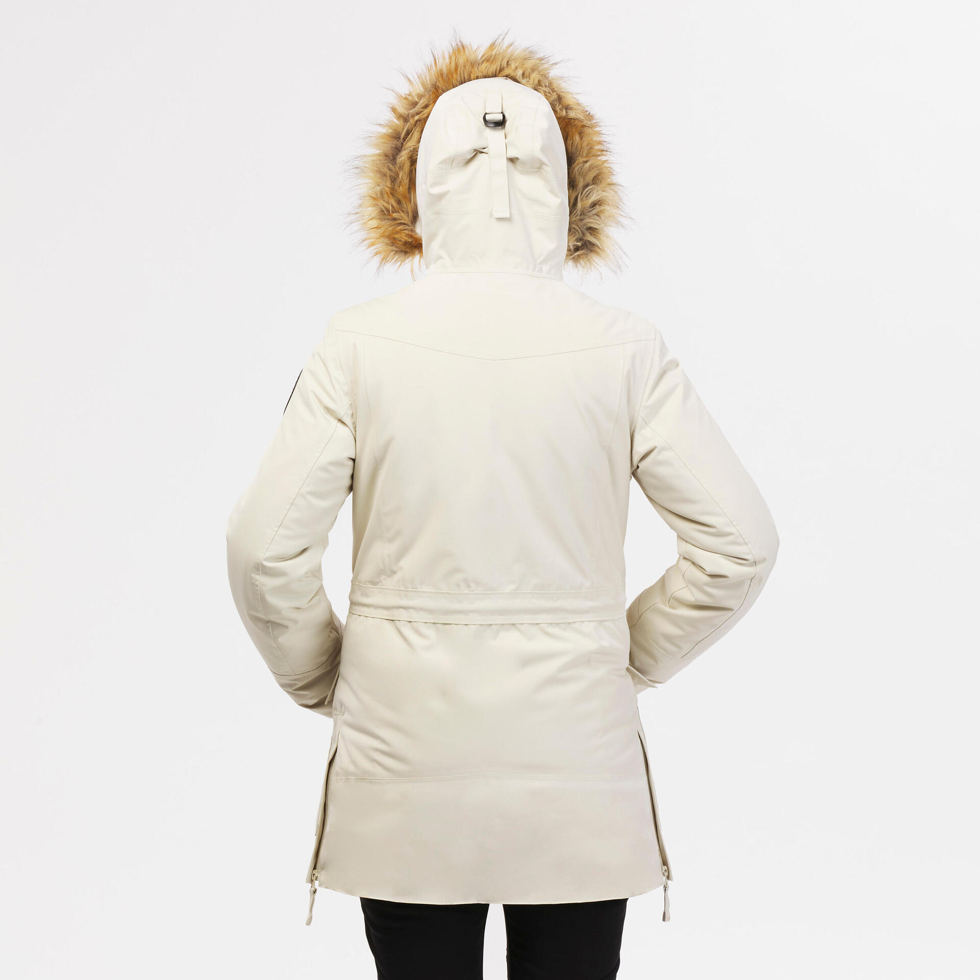Women’s Waterproof Winter Parka -20°C NH900 - Beige