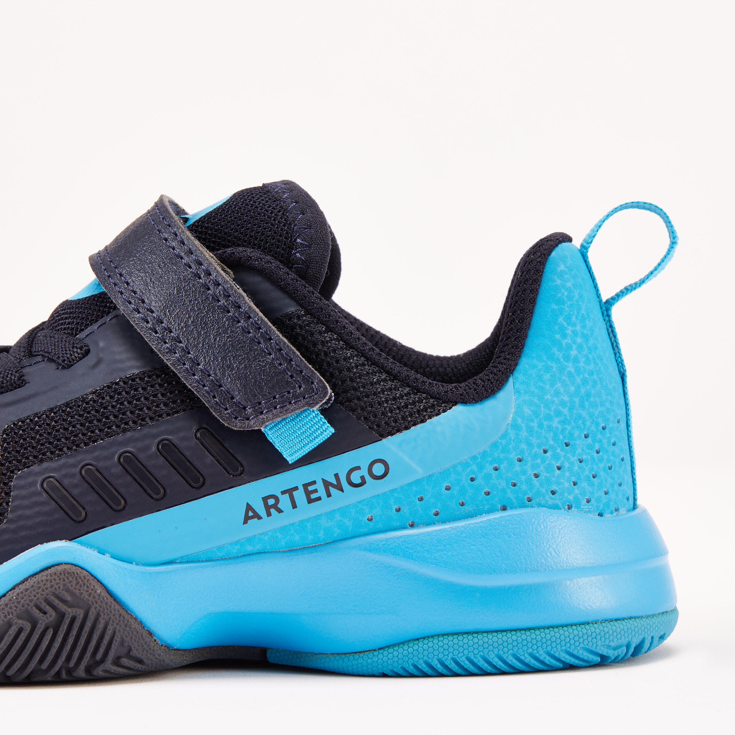 Chaussures de tennis autoagrippantes enfant TS 500 Fast - Bleu Eclipse ...