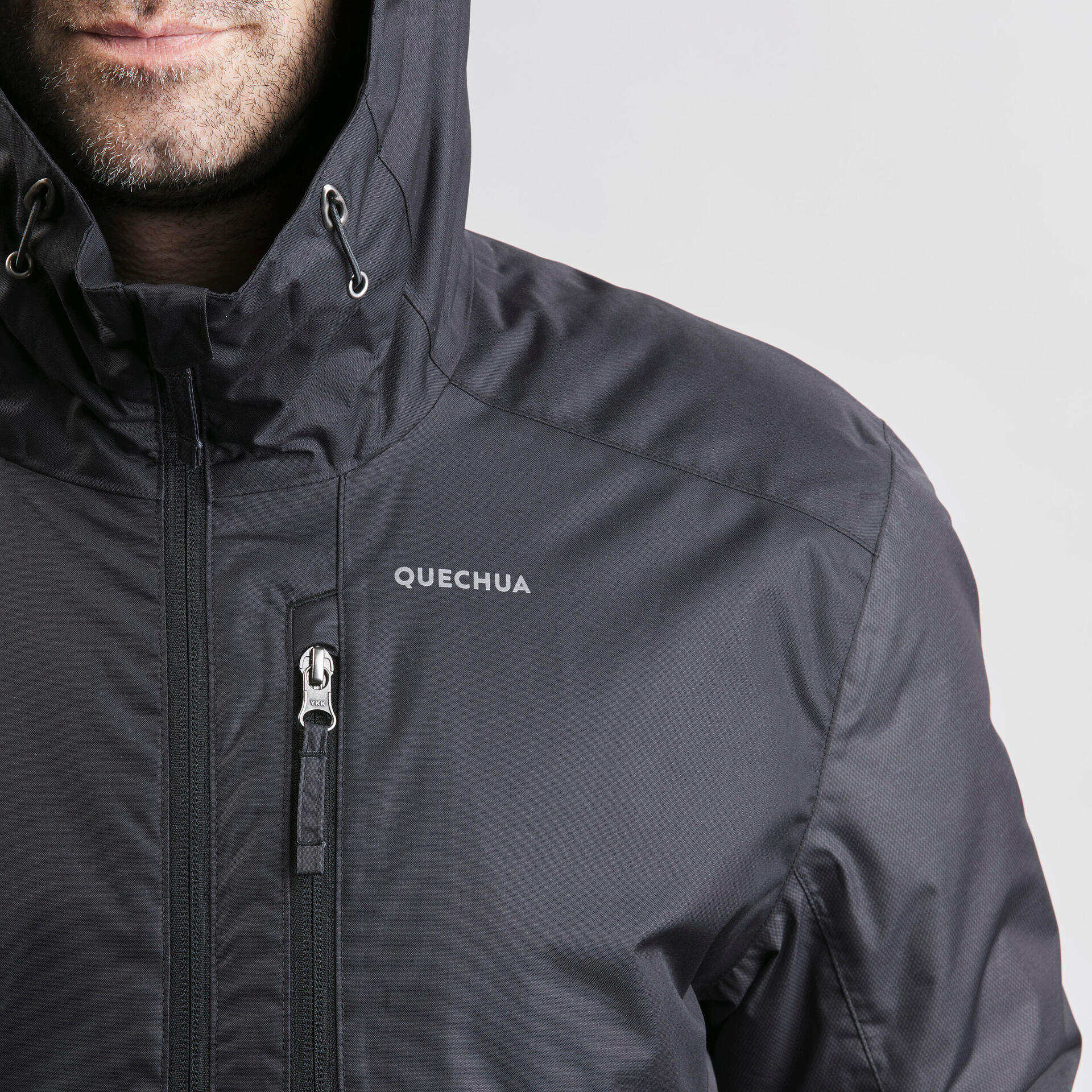 Men’s hiking waterproof winter jacket - SH500 -10°C