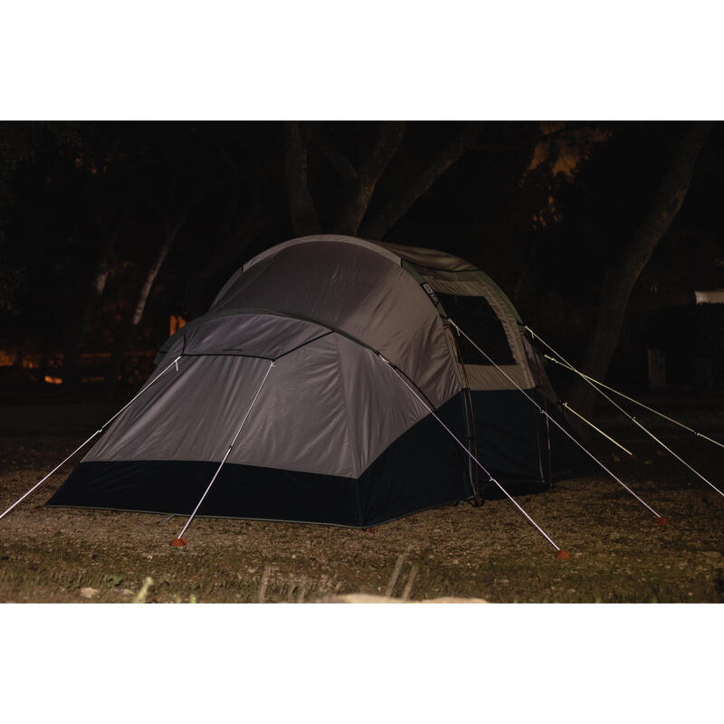 2 Guy Ropes & 4 Reflective Guy Lines for Tents QUECHUA - Decathlon