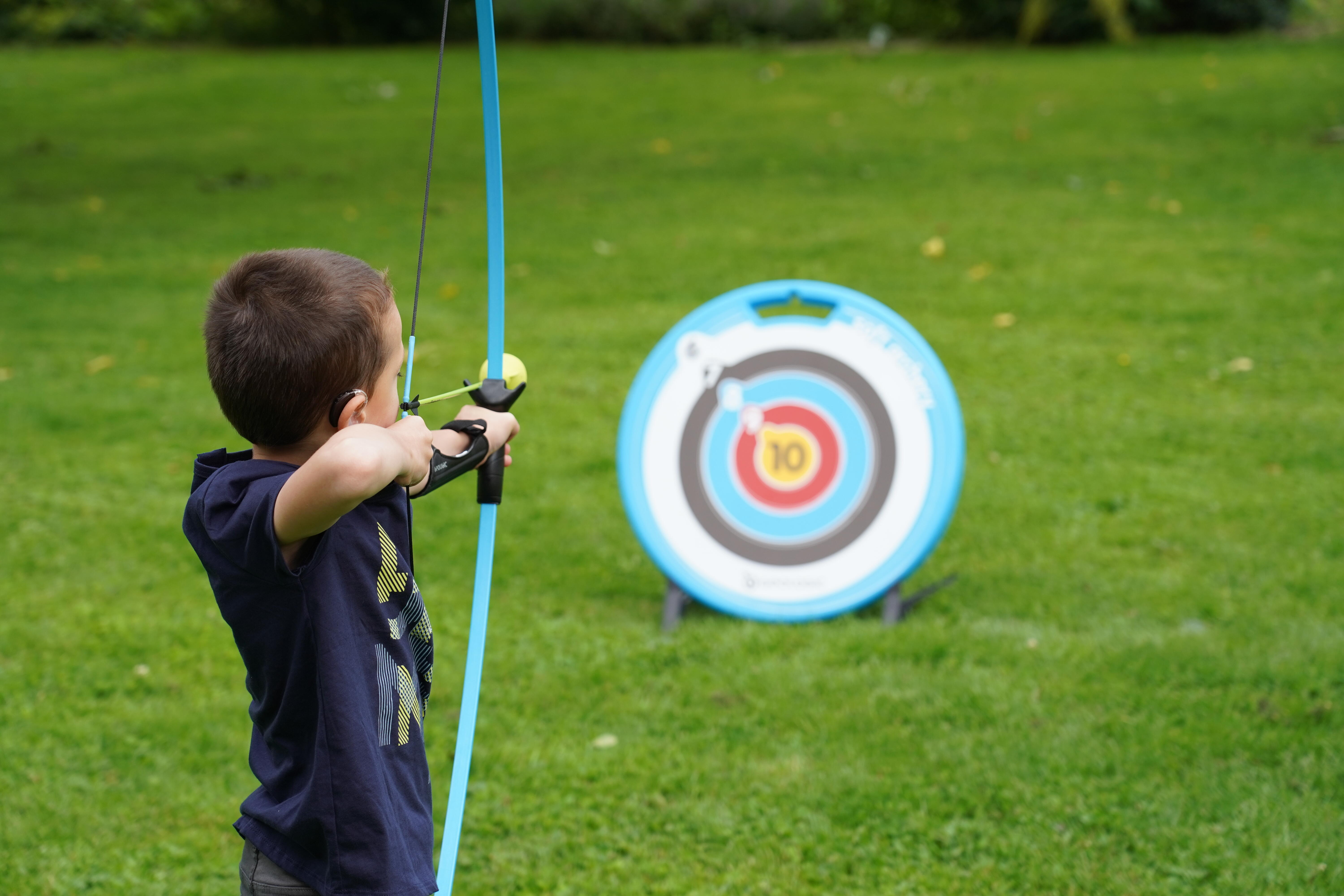 Arc de tir à l’arc enfant – Discovery bleu - Bleu ciel - Geologic ...
