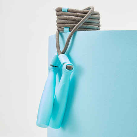 Springseil Kinder verstellbar - 500 blau - Decathlon