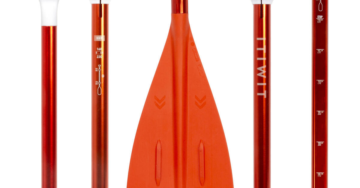 ITIWIT-PAGAIE STAND UP PADDLE 100 ULTRA COMPACTE DEMONTABLE REGLABLE ...