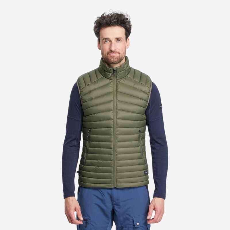 Men’s Mountain Trekking Padded Gilet - MT100 - Decathlon