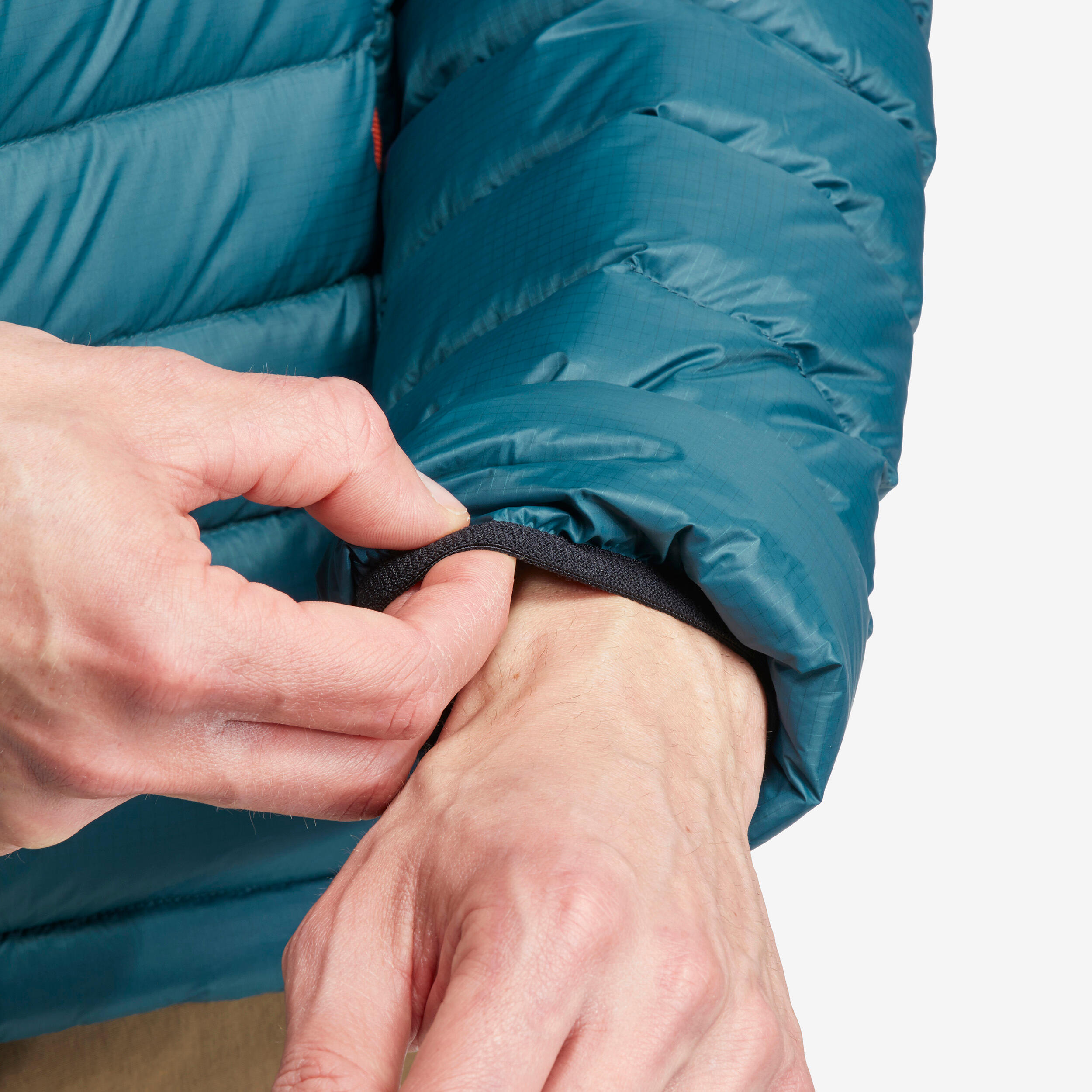 Men’s Down Winter Jacket - MT 500 Blue - Dark petrol blue, Dark petrol ...