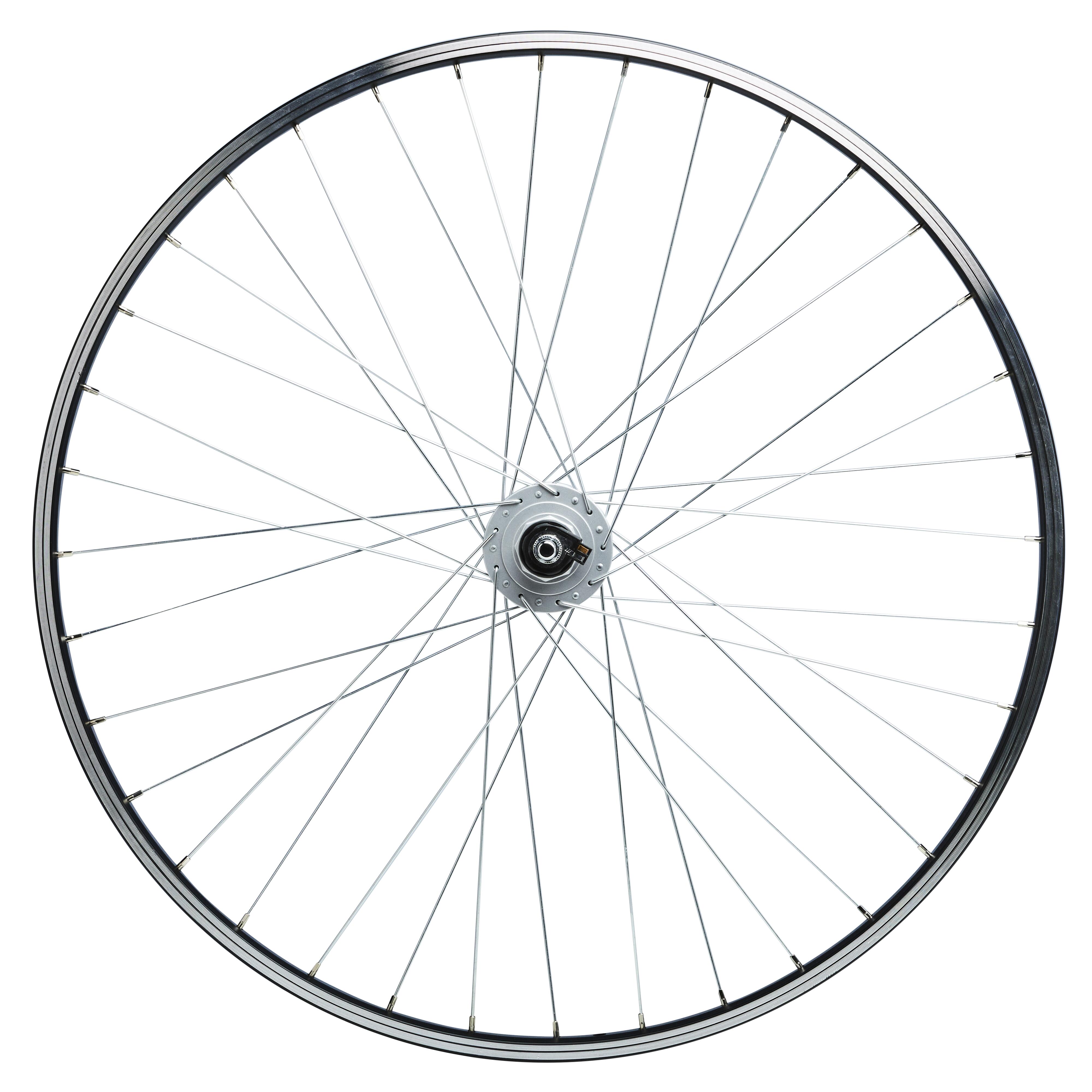 28" Hybrid Bike Front Wheel / Dynamo / Single-Walled / V-Brake / Screw ...
