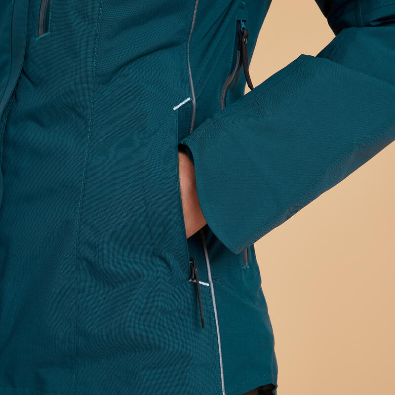 Women's Warm and Waterproof Horse Riding Jacket 580 - Navy Blue ...