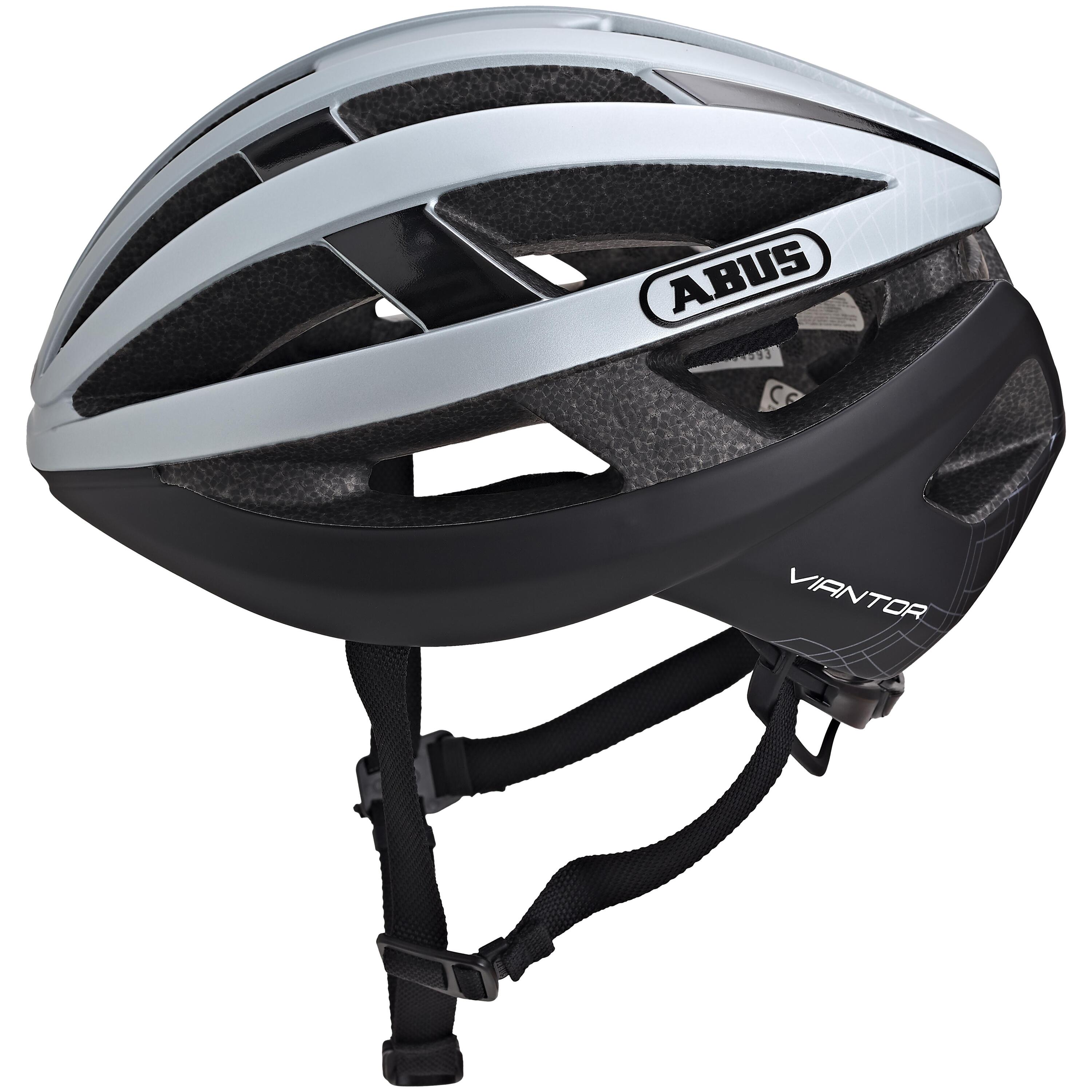 Road Cycling Helmet Viantor - Silver ABUS | Decathlon