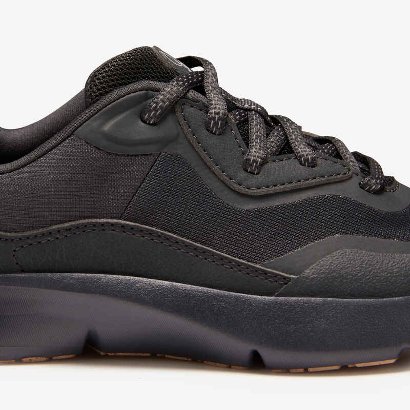 Tenisice za više sportova Daily Flex na vezice dječje crne - Decathlon