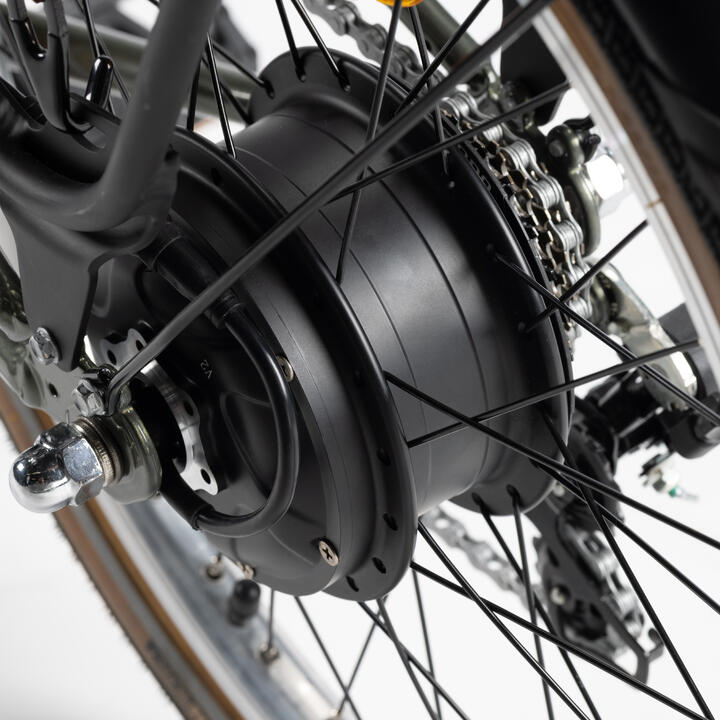 Vélo pliant électrique e fold 500 bleu BTWIN | Decathlon