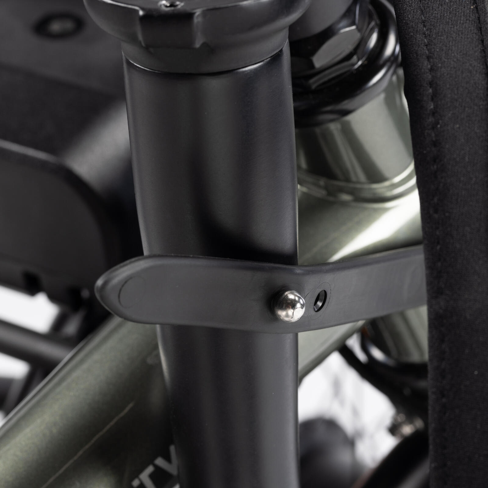 Electric Folding Bike E-Fold 500 - Green - Decathlon