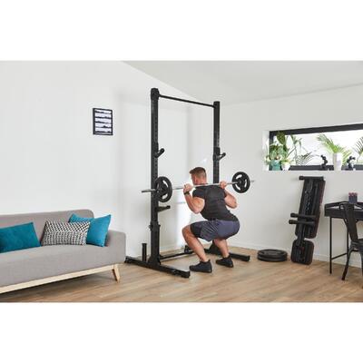 Rack de musculation pliable/ rétractable squat, bench et traction ...