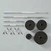 50KG Weight Training Dumbbells and Barbell Kit
