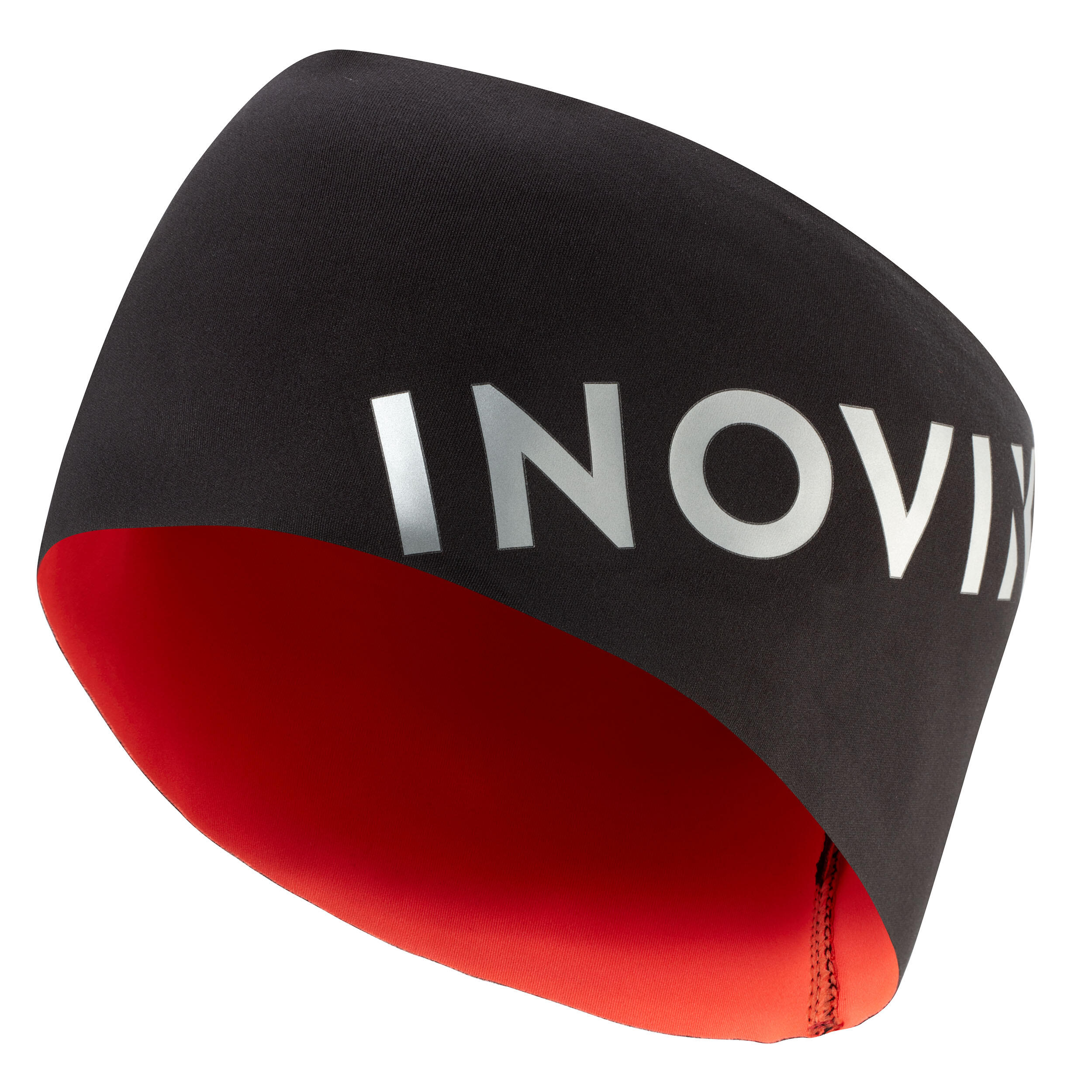 Bandeau de ski de fond léger, XCS 900 - Noir fumé, Orange fluo flamme ...