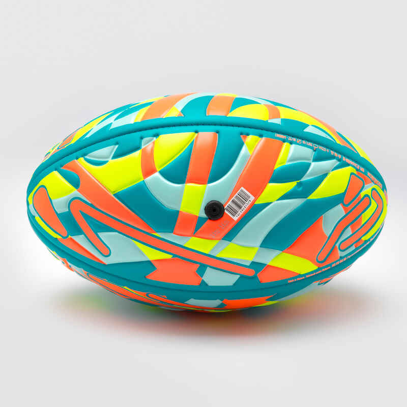 Balón de rugby playa Offload R100 Midi City azul - Decathlon