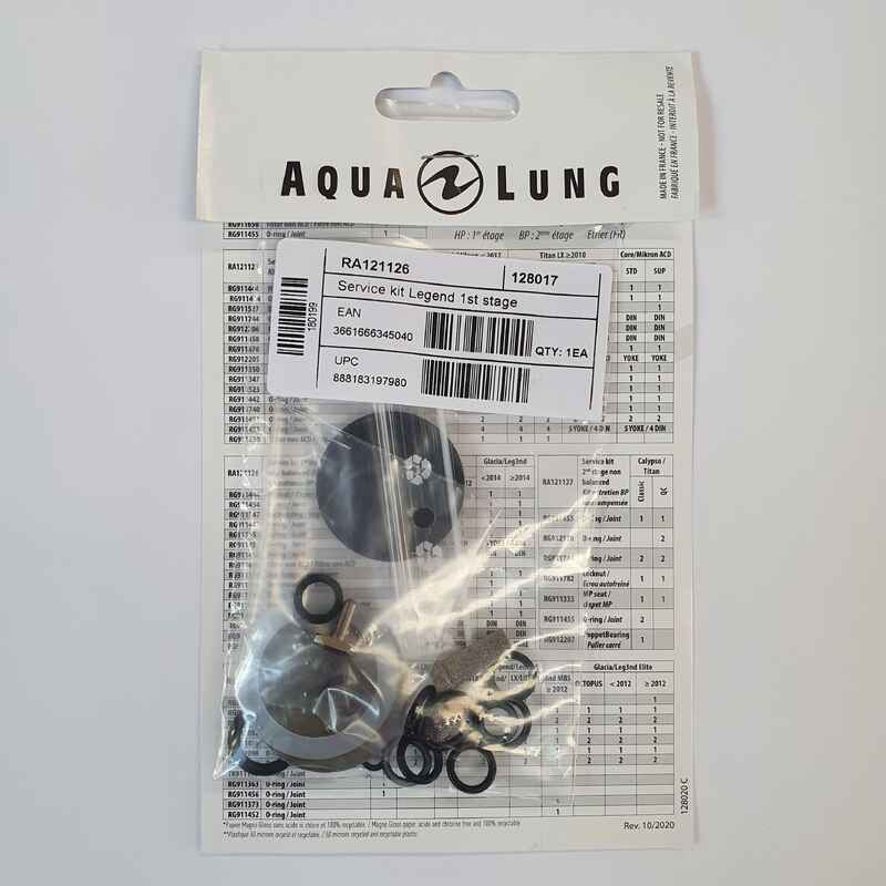Service Kit 1st stage diving regulators overbalanced AQUALUNG - Decathlon