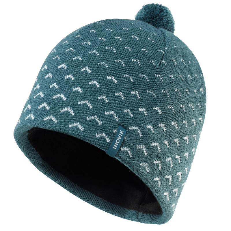 Adult Cross-country Skiing Hat 100 - Blue INOVIK - Decathlon