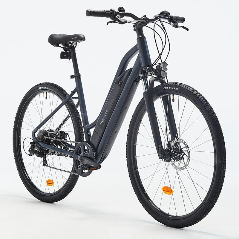 VELO ELECTRIQUE TOUT CHEMIN RIVERSIDE 100 E RIVERSIDE | Decathlon VELO ELECTRIQUE TOUT CHEMIN RIVERSIDE 100 E RIVERSIDE | Decathlon