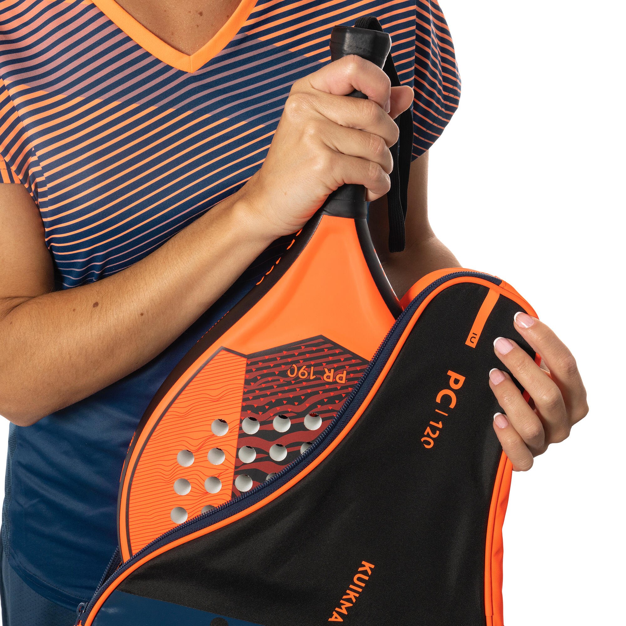 Padelireketi kate PC 120, hall - Decathlon