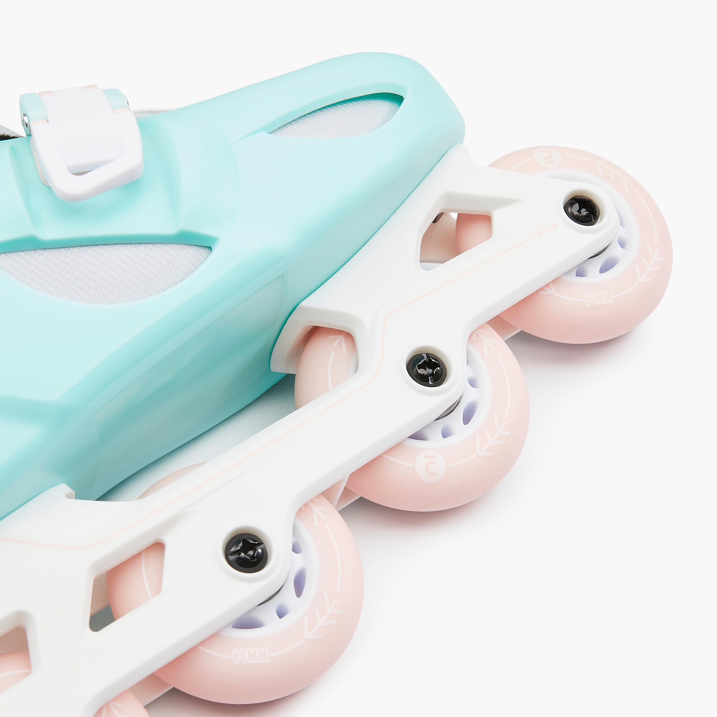 Kid Inline Skates - Play 5 Green - Pale mint - Oxelo - Decathlon