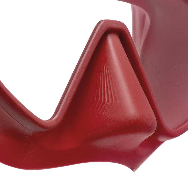 Scuba mask - 500 Mono Black SUBEA - Decathlon