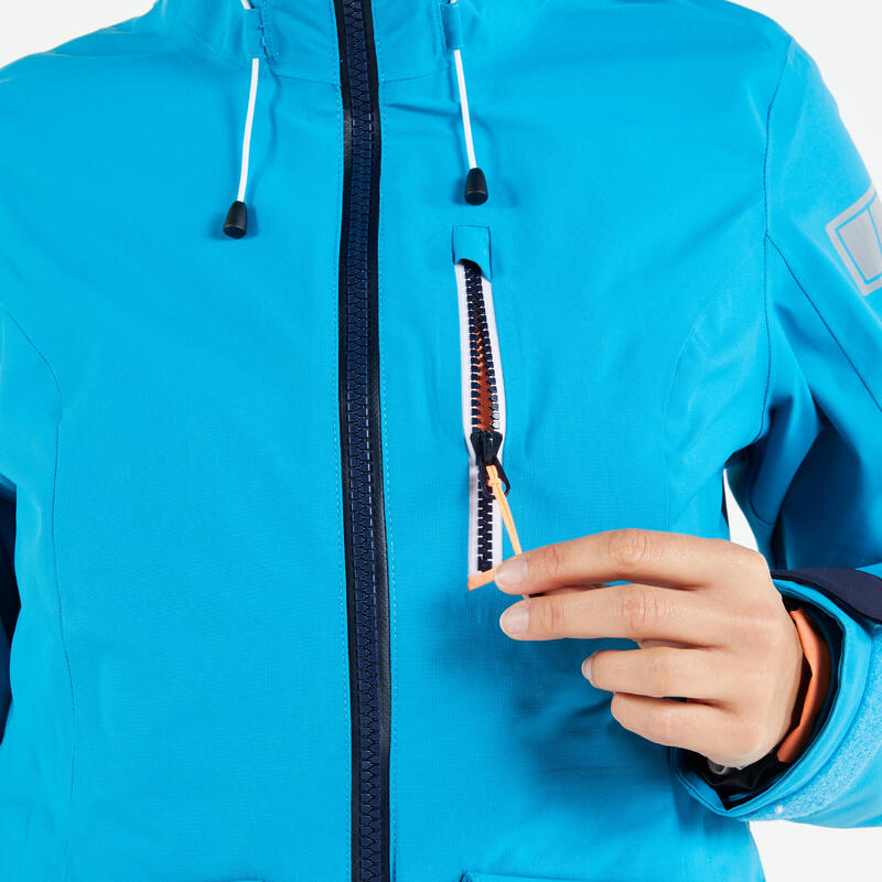 Women’s Sailing Jacket 500 - Navy Blue TRIBORD - Decathlon