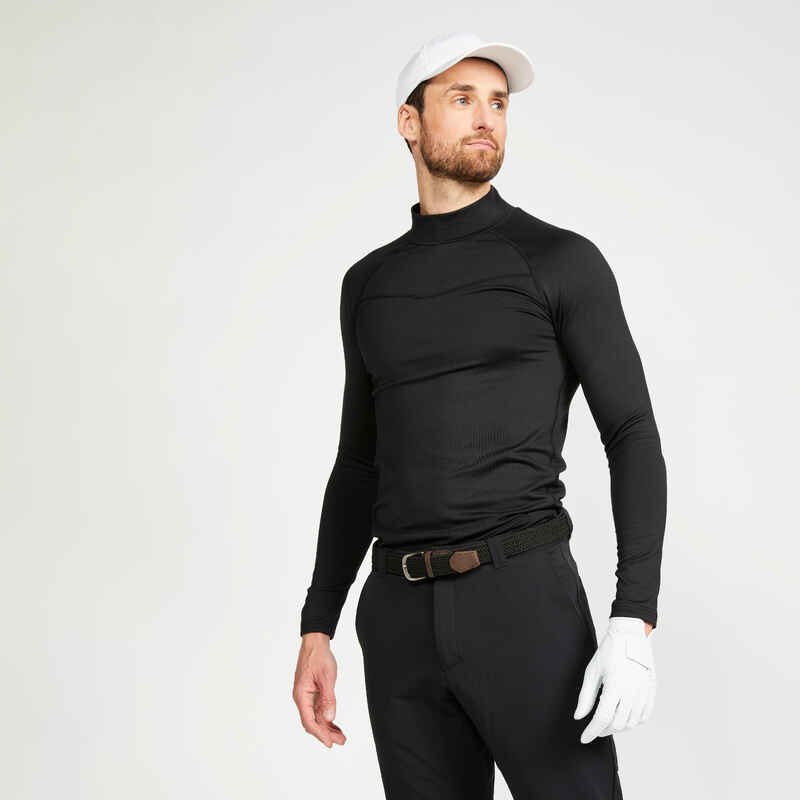 Men's Thermal base layer for golf - CW500 black - Decathlon