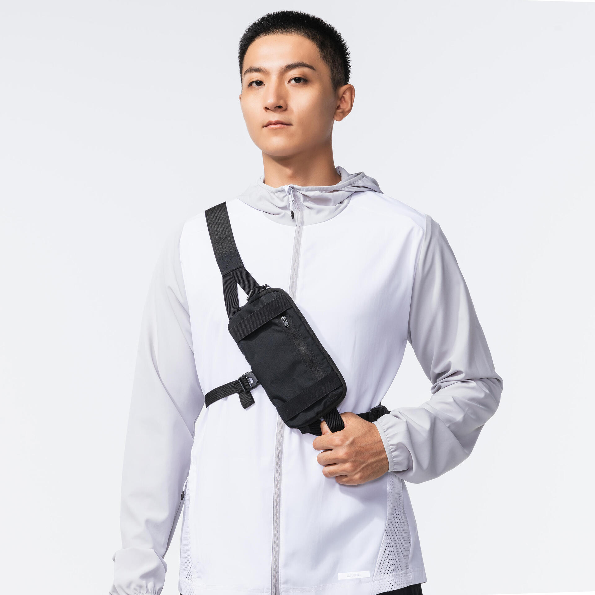 Crossbody Running Bag - Black