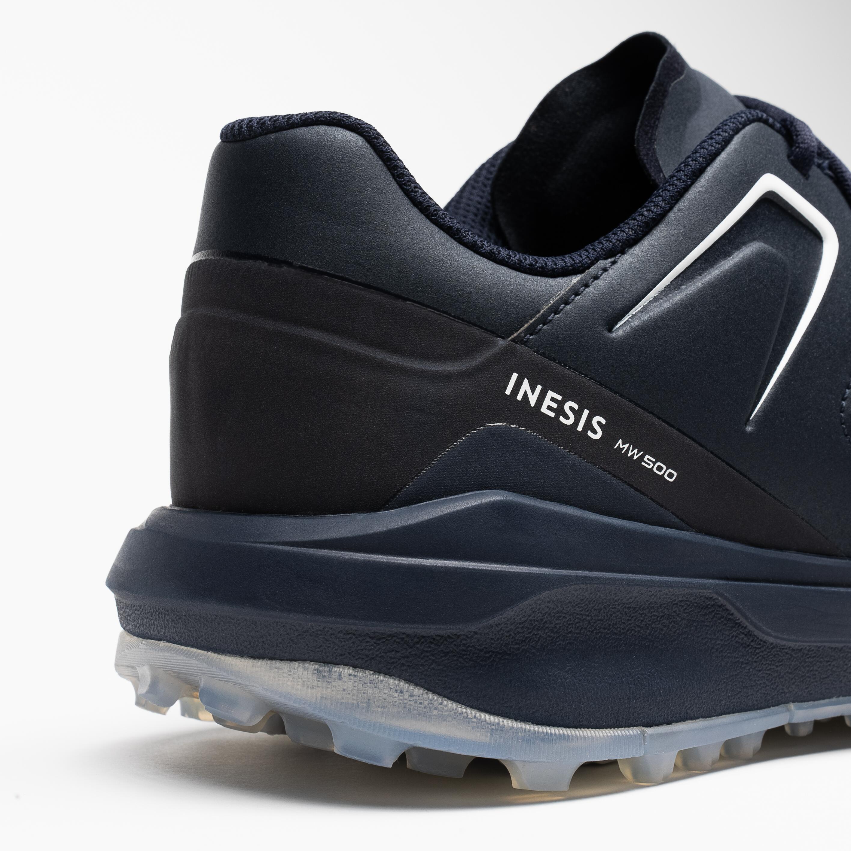 Zapatos golf impermables Hombre Inesis MW500 azul marino INESIS | Decathlon