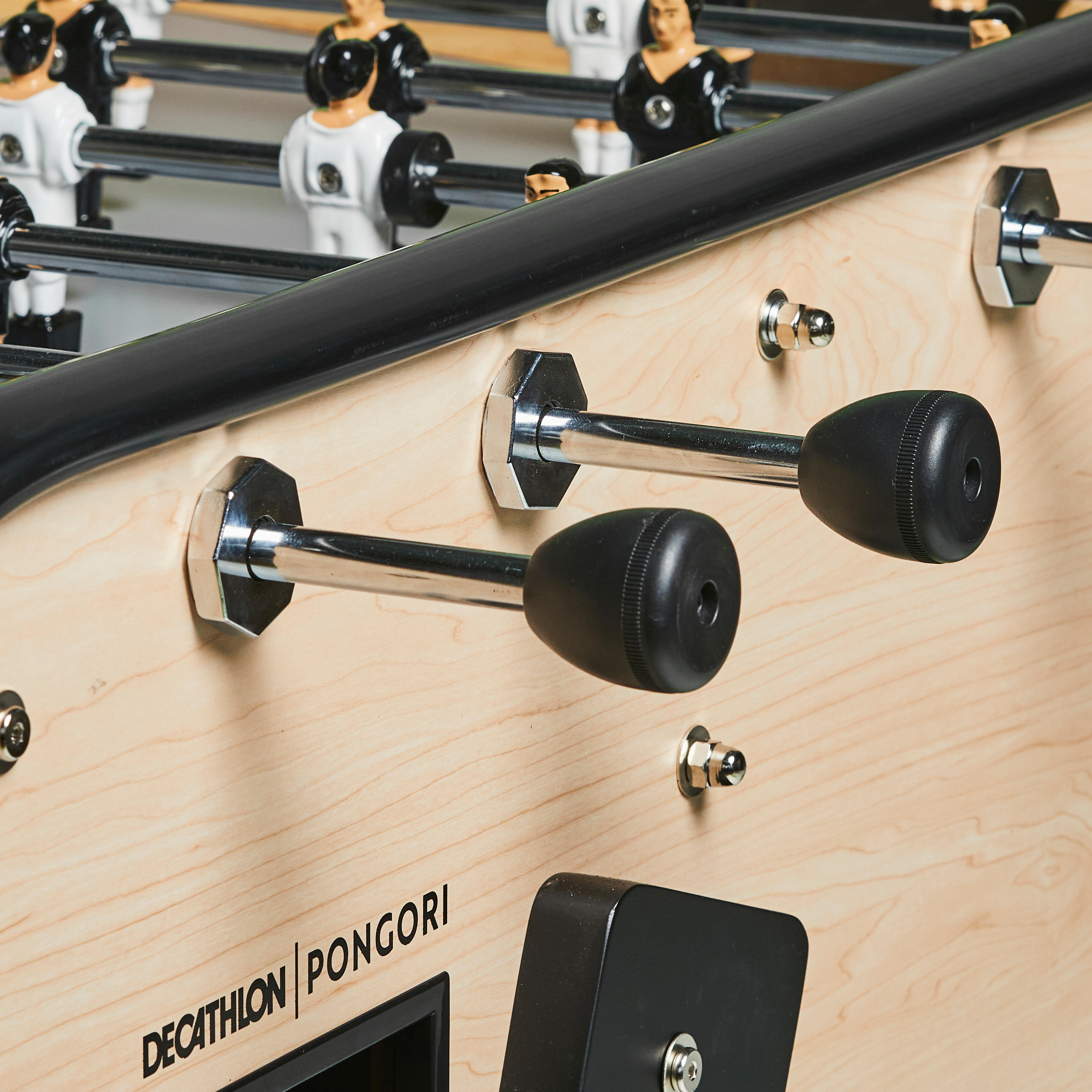 Indoor Wooden Table Football Table BF 500 - Grey Pitch - Decathlon