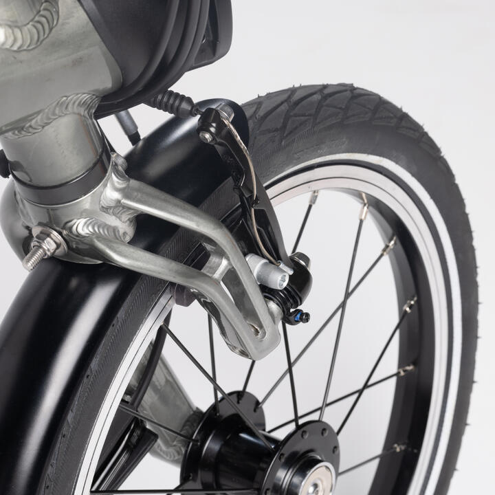 VELO PLIANT ULTRA COMPACT FOLD LIGHT 1 SECONDE ALUMINIUM BTWIN | Decathlon