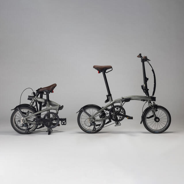 Ultra-Compact Folding Bike Fold Light 1 Second Aluminium BTWIN | Decathlon
