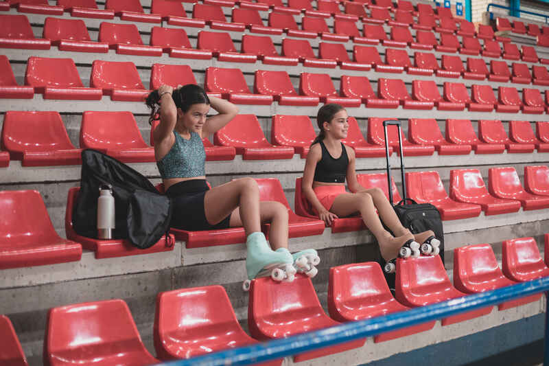 Kid's & Adult Roller Skates Black - 100 Series - Decathlon