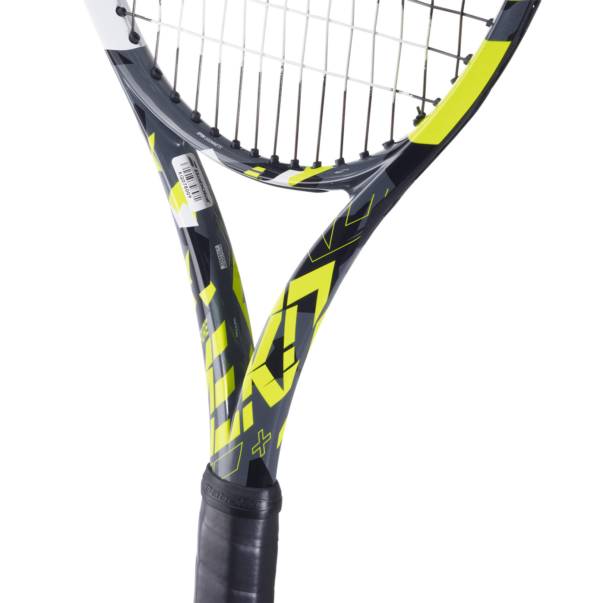 Adult Tennis Racket Pure Aero 300g - Grey/Yellow | Decathlon