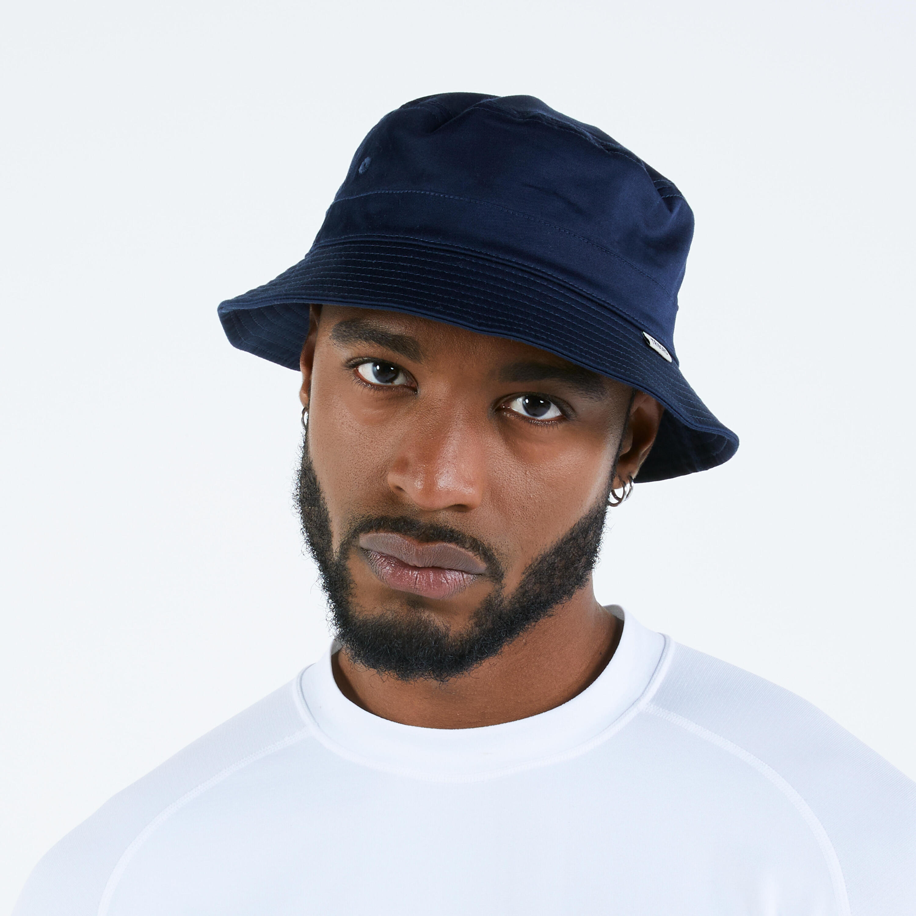 Adults’ Sailing boat hat 100 - Navy blue cotton TRIBORD | Decathlon