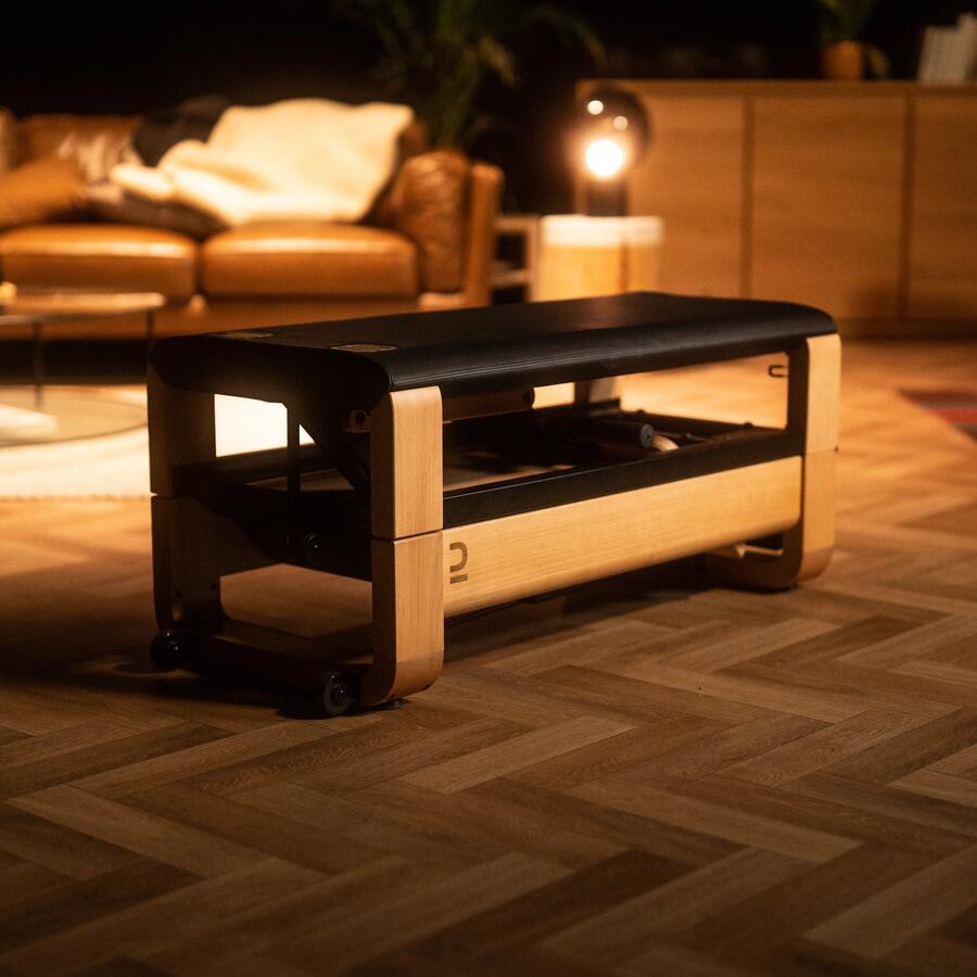 Wioślarz stacjonarny Domyos Woodrower 3 w 1 samozasilający. DOMYOS ...