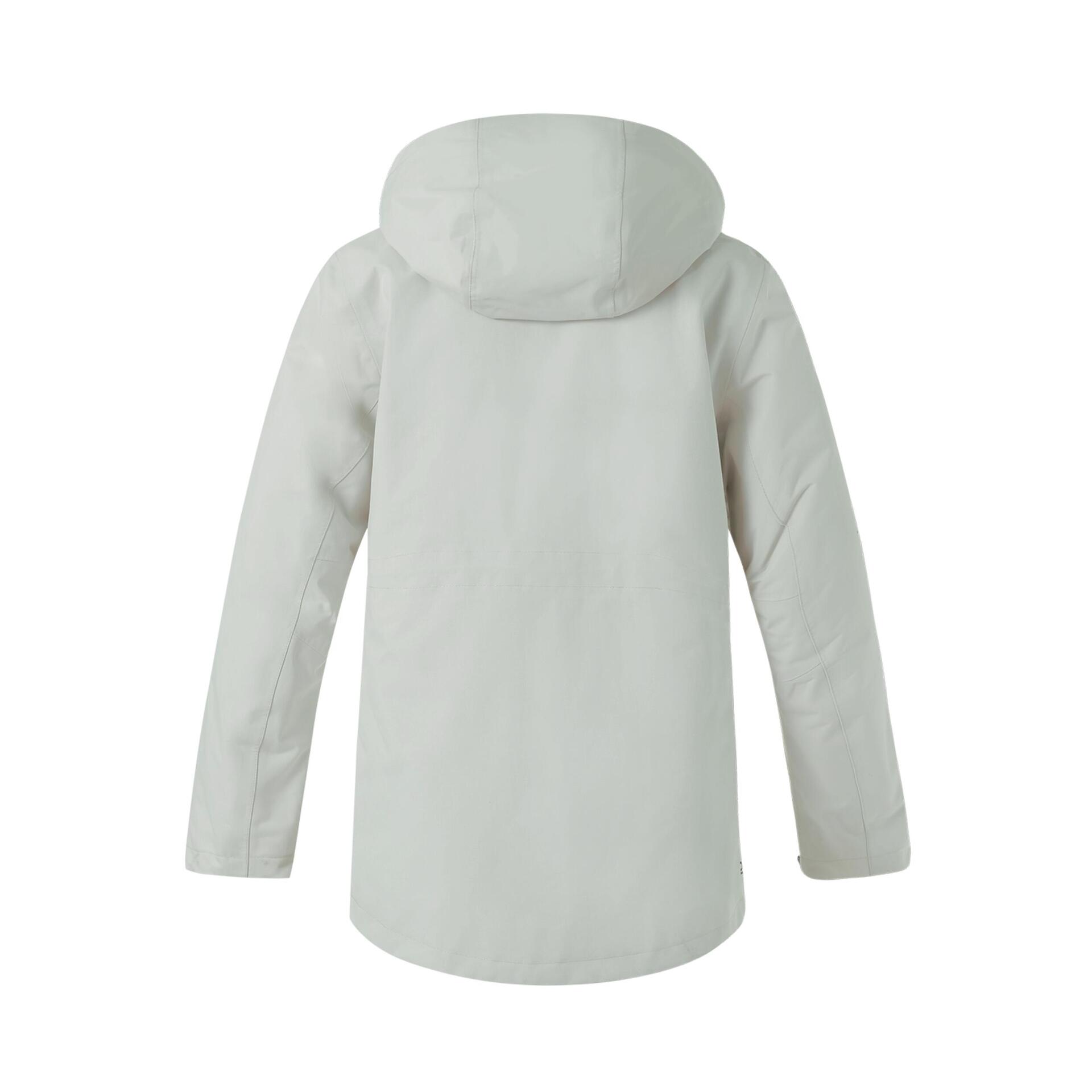 -5°C Women's 3-in-1 Down Snow Hiking Jacket - NH500 - Beige