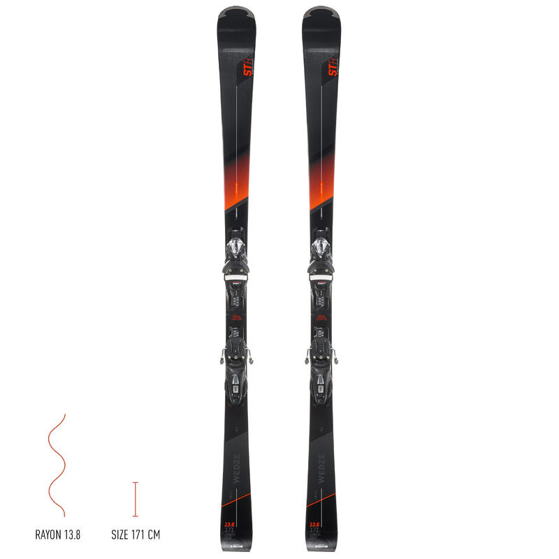 Ski de piste avec fixations homme, boost 900 r WEDZE | Decathlon