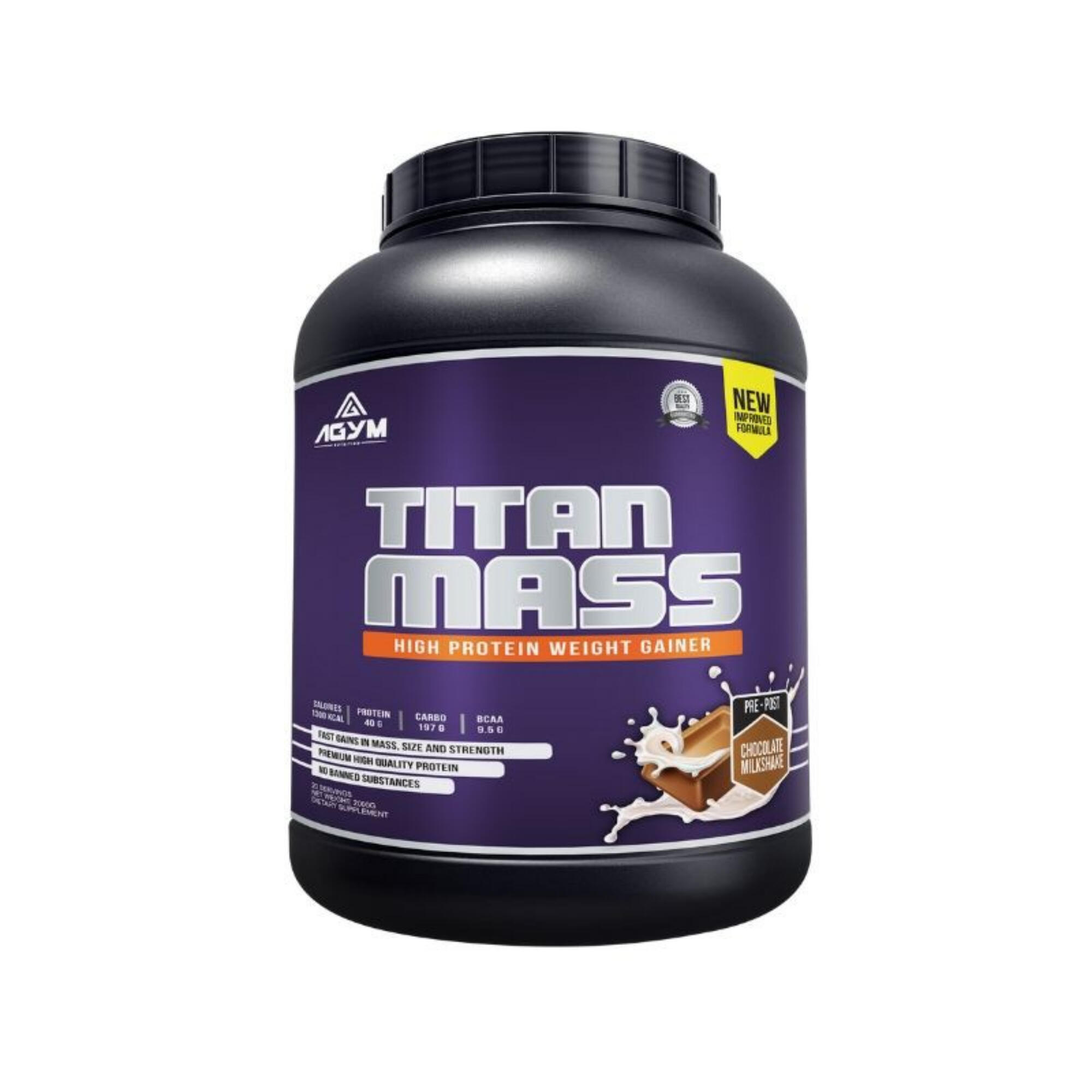Titan Mass Gainer 4.4lb Chocolate