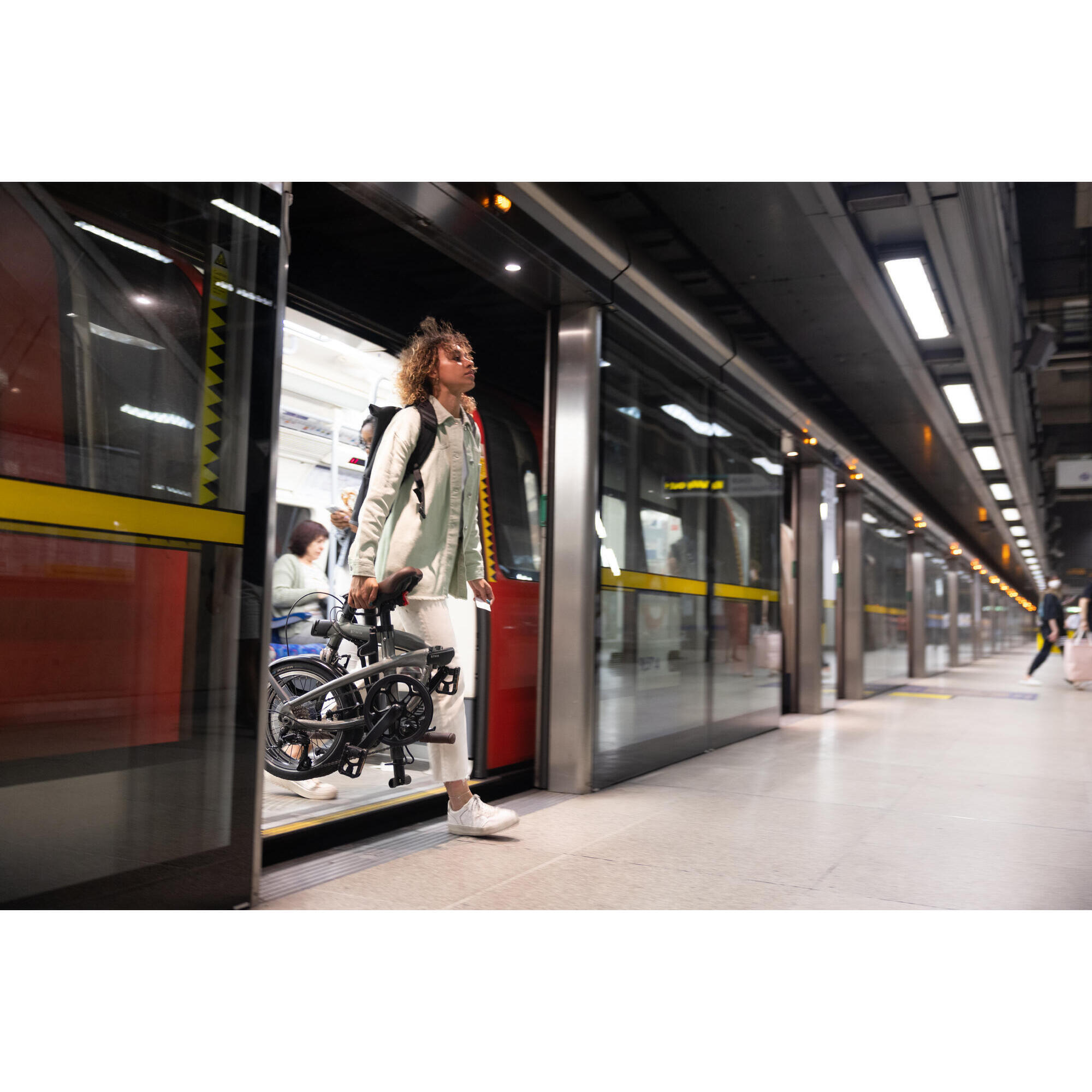 Ultra-Compact Folding Bike - Fold Light 1 Second Aluminum - Comet grey ...