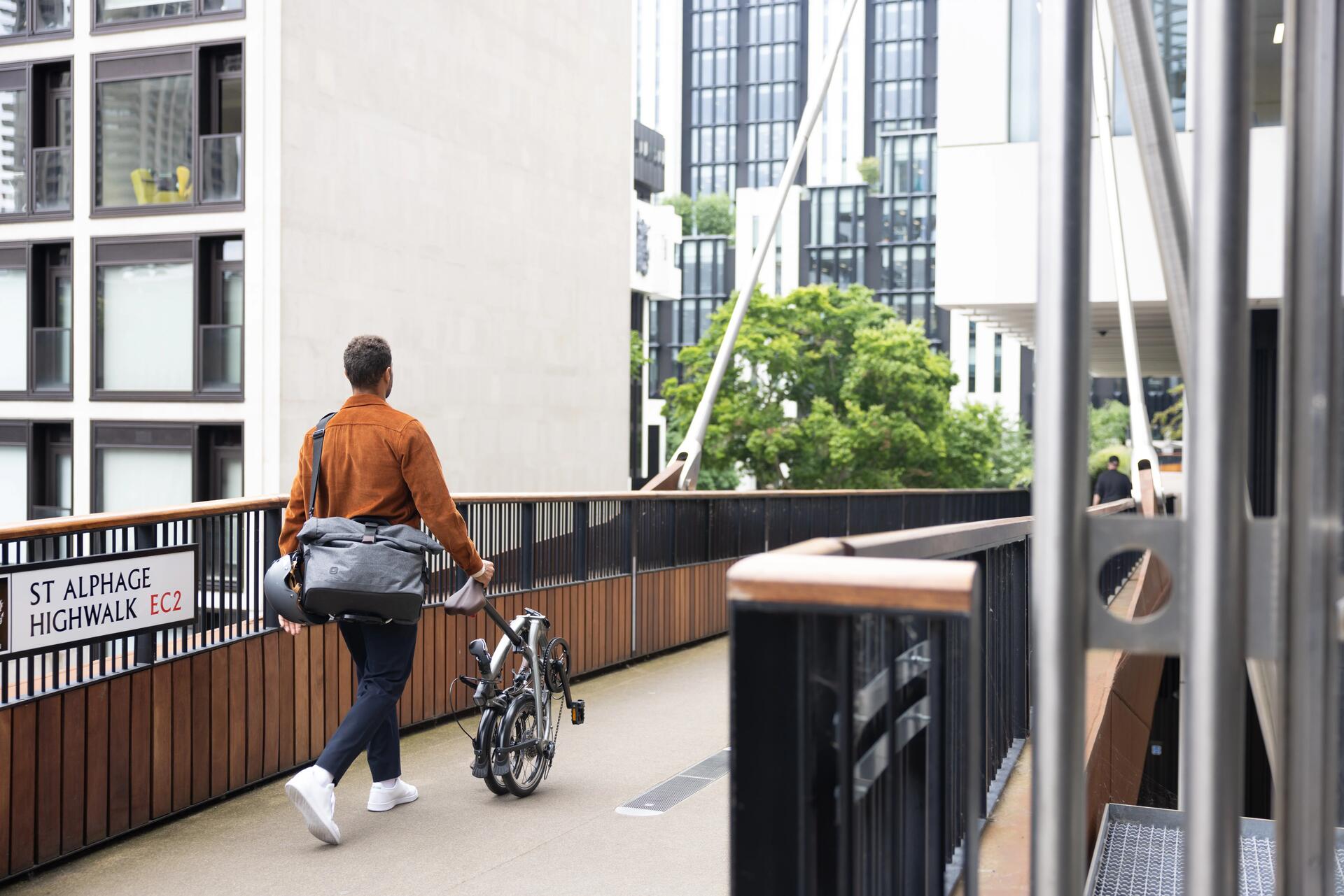 Ultracompacte vouwfiets Fold Light 1 Second aluminium | Decathlon