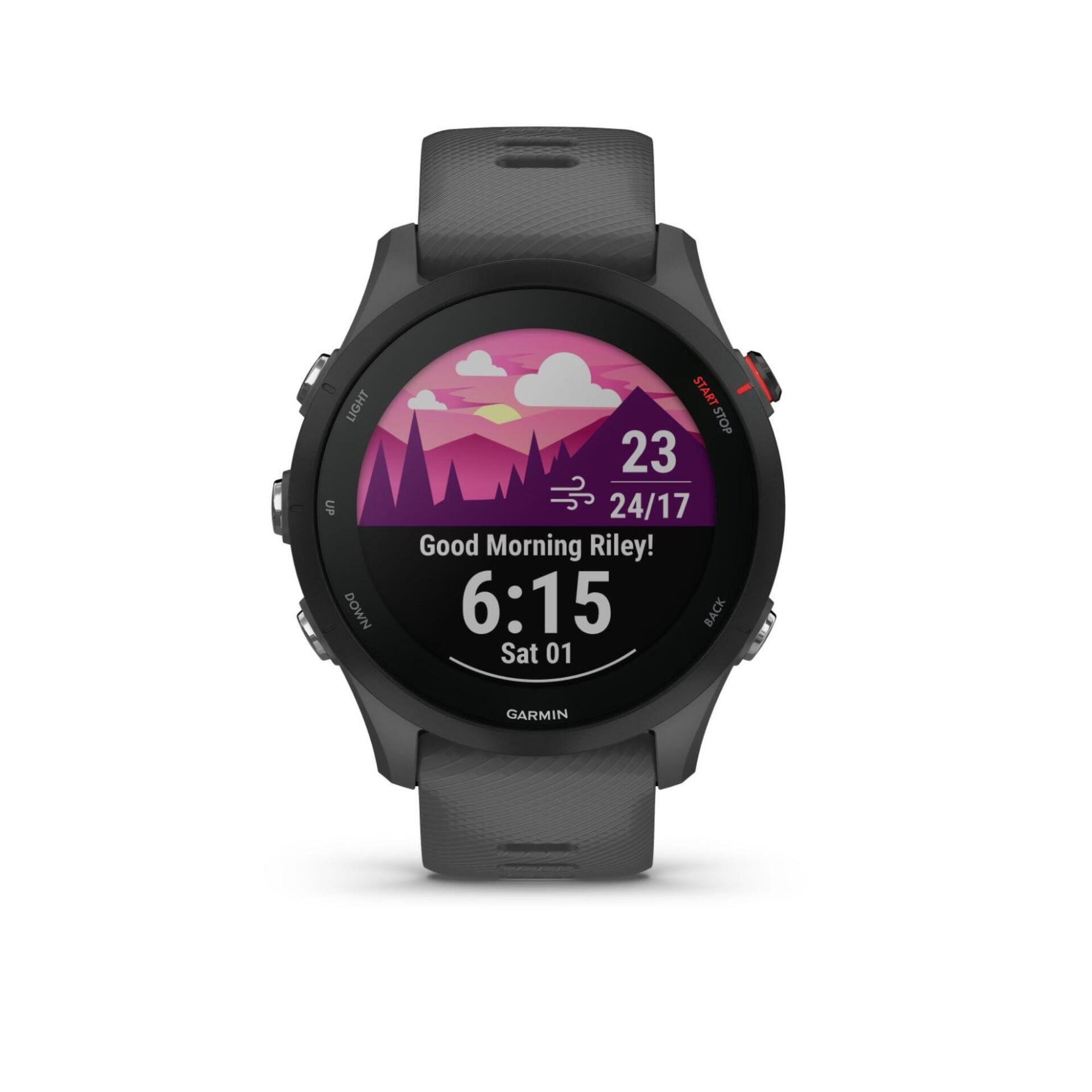 GARMIN FORERUNNER 255 SLATE GREY MULTI SPORTS WATCH