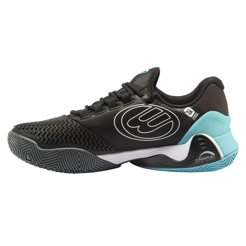 Chaussures de padel homme - Bullpadel Hack Vibram 23 noir bleu ...