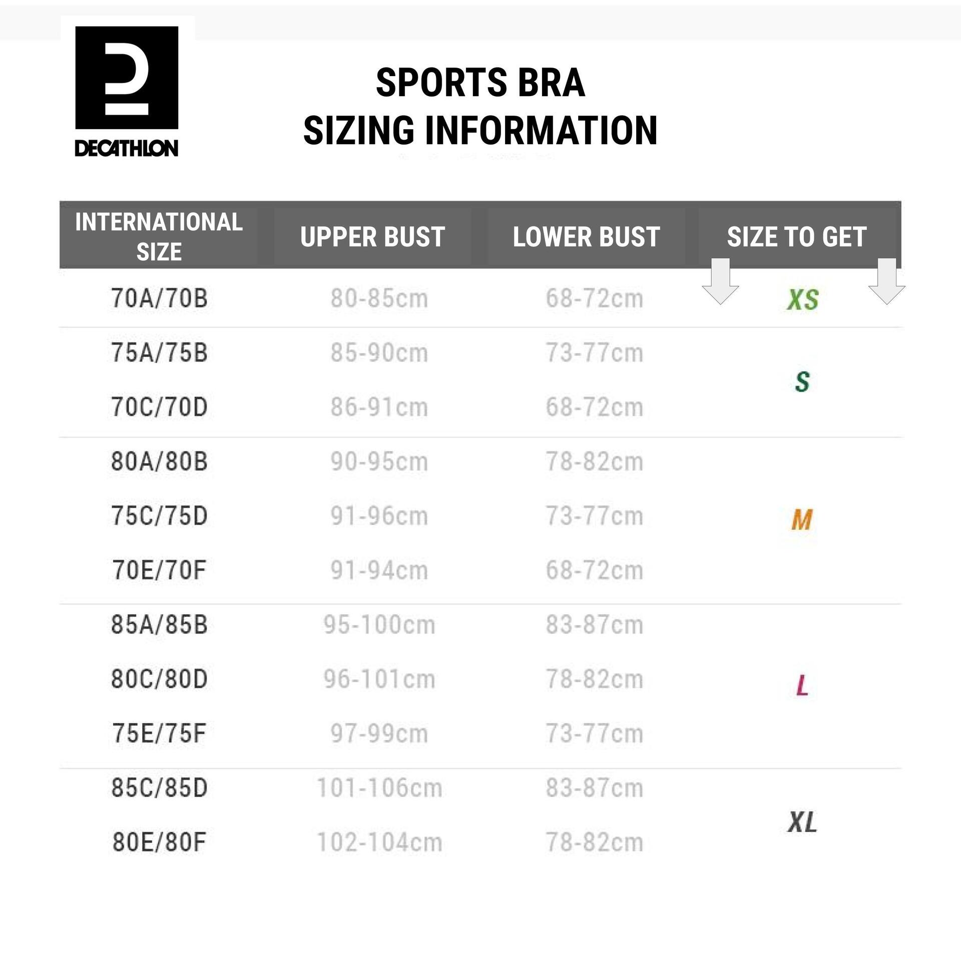 High Support Sports Bra - Black