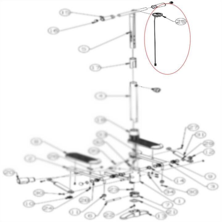 STEPPER MS120 - CONSOLE IVOIRE/BLEU DOMYOS | Decathlon