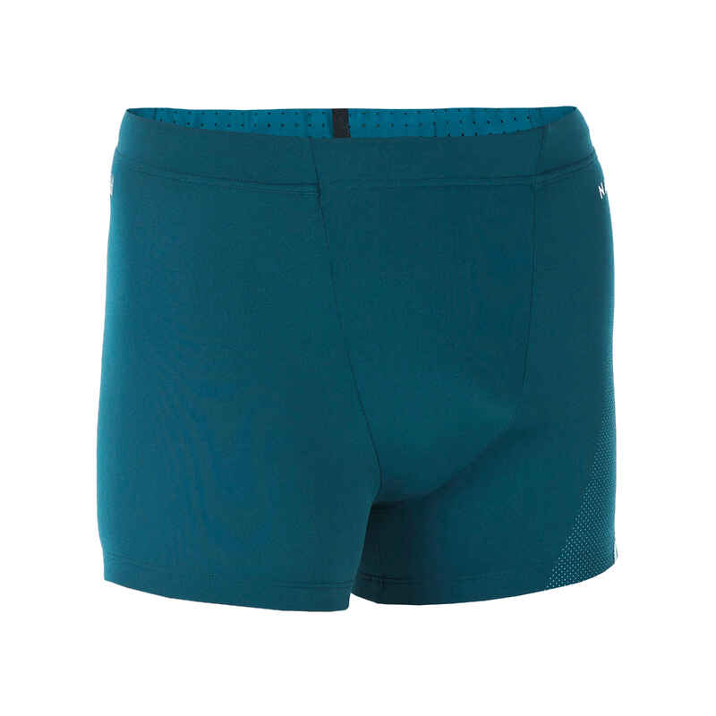 Men's Swimming Boxers Fiti - Blue/White/Red - Decathlon