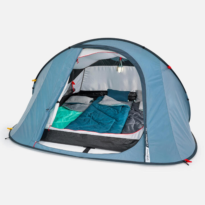 Tente de camping - 2 SECONDS - 3 places QUECHUA | Decathlon