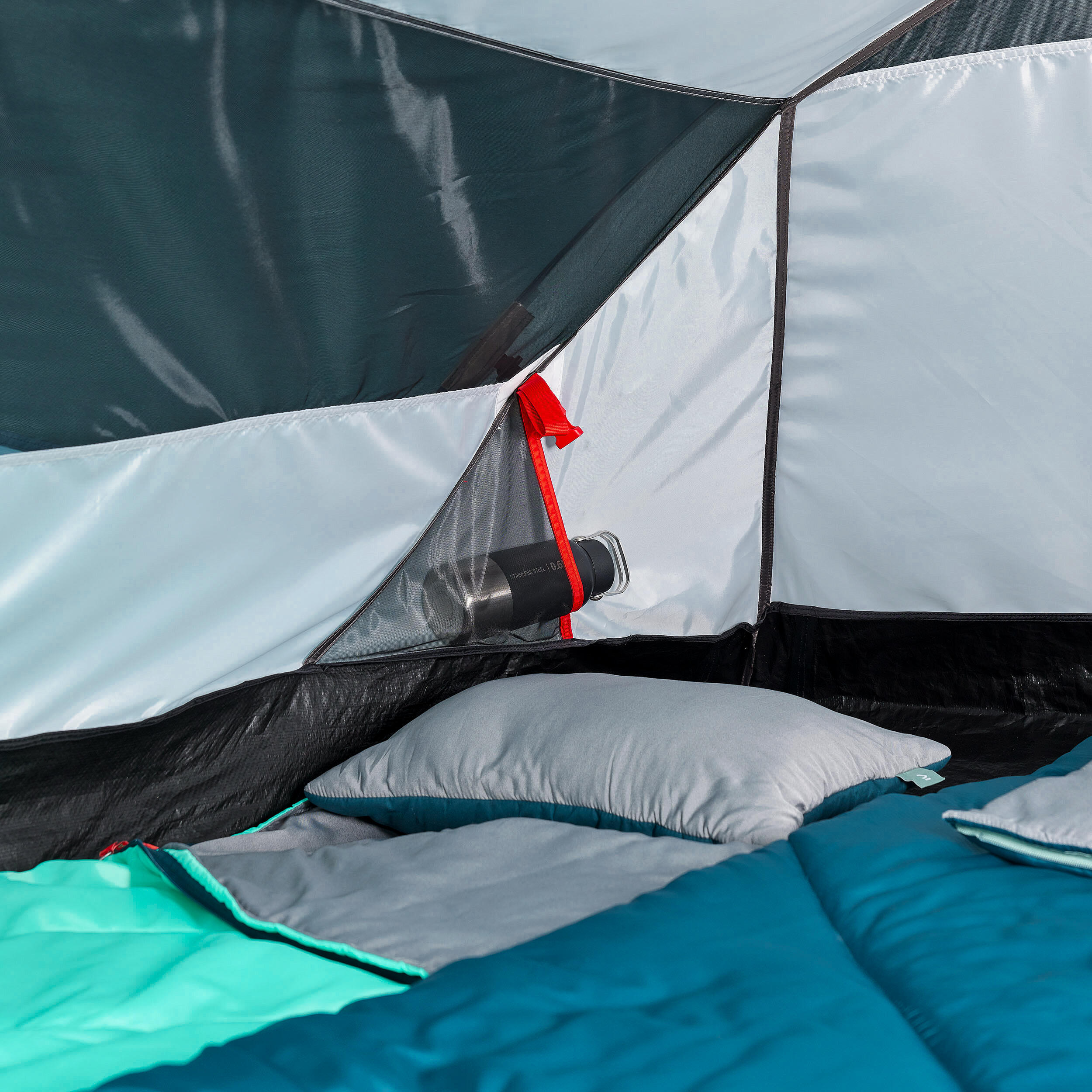 Tente de camping instantanée 3 places, 2 Seconds bleu QUECHUA | Decathlon